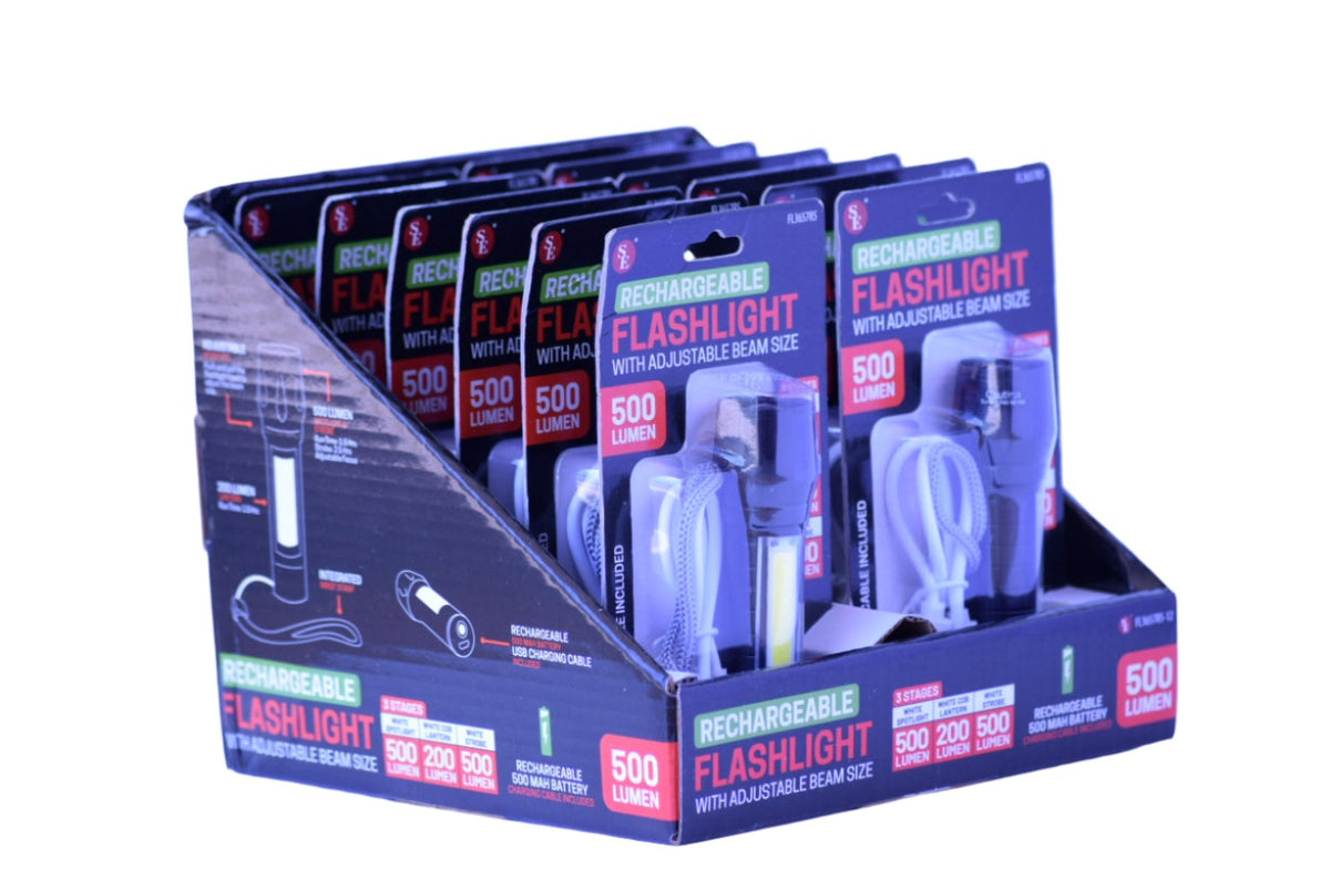 Rechargeable Flashlight – The Gabrielle Corporation